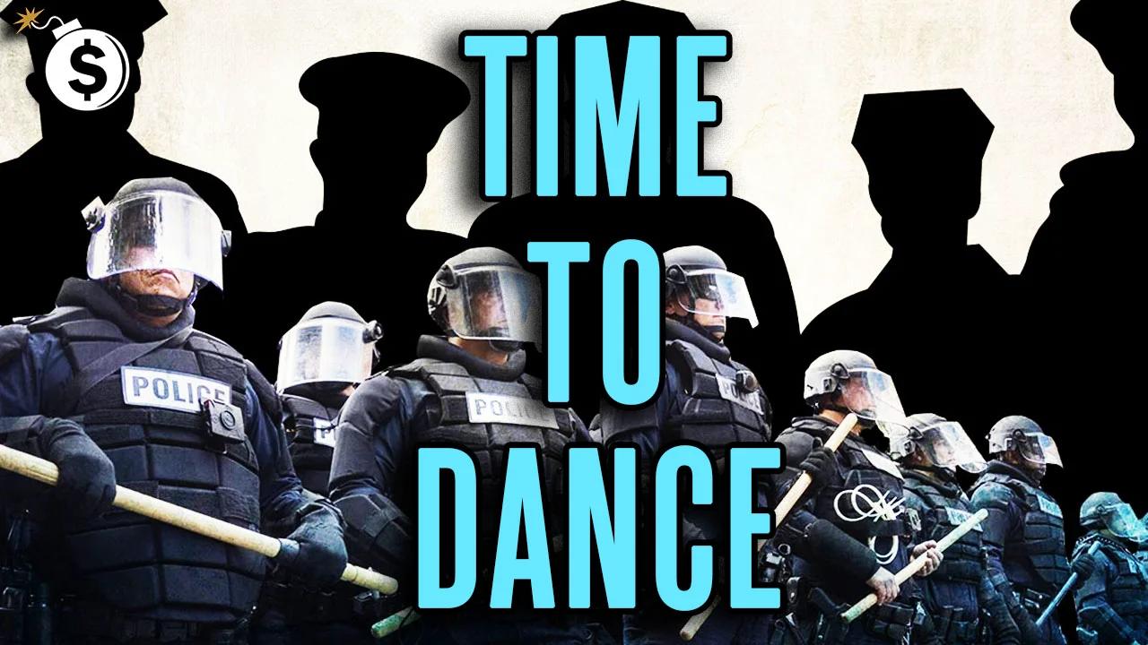 Dancing Cops and Nurses Celebrate Our New World Order