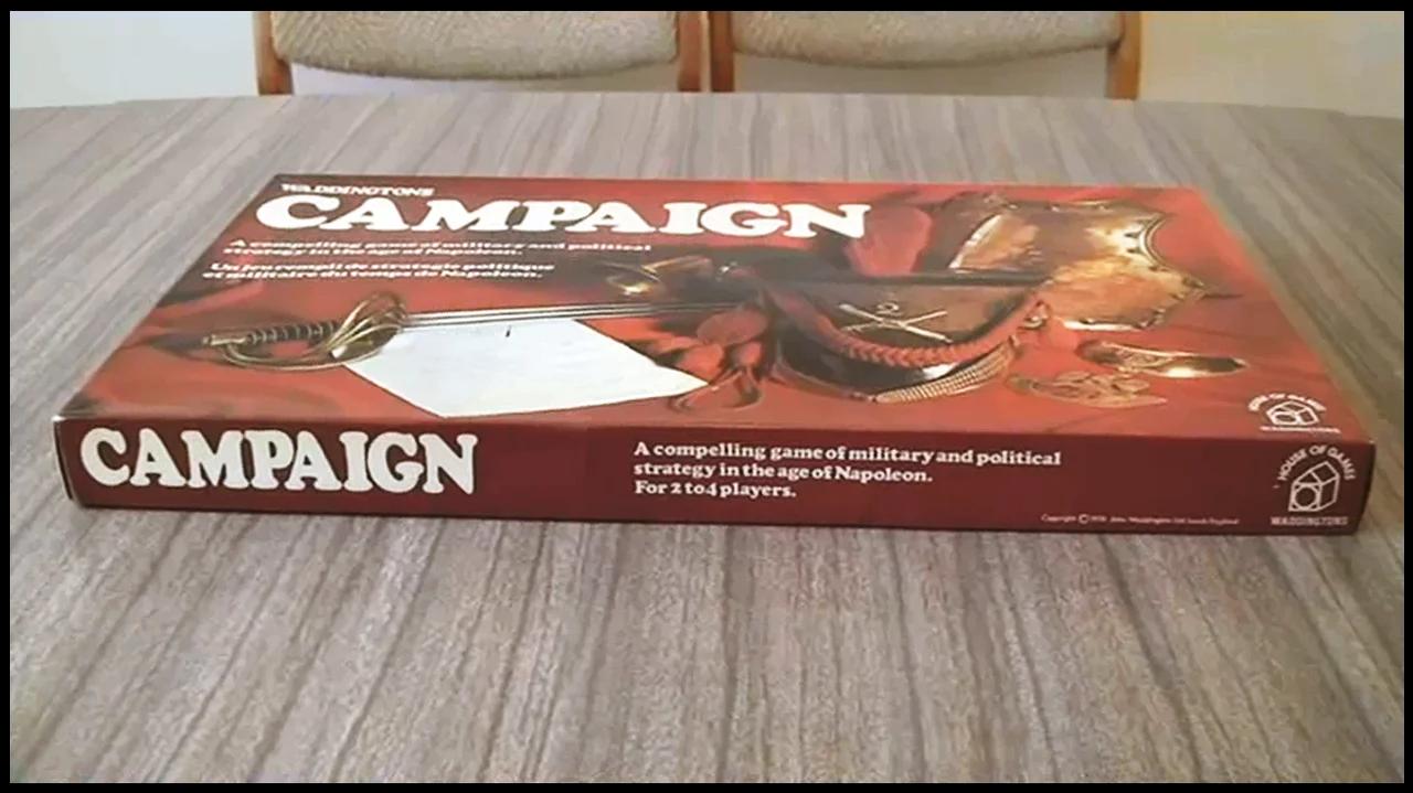 Campaign Board Game Review. Waddingtons Napoleonic Strategy Game. (Part ...