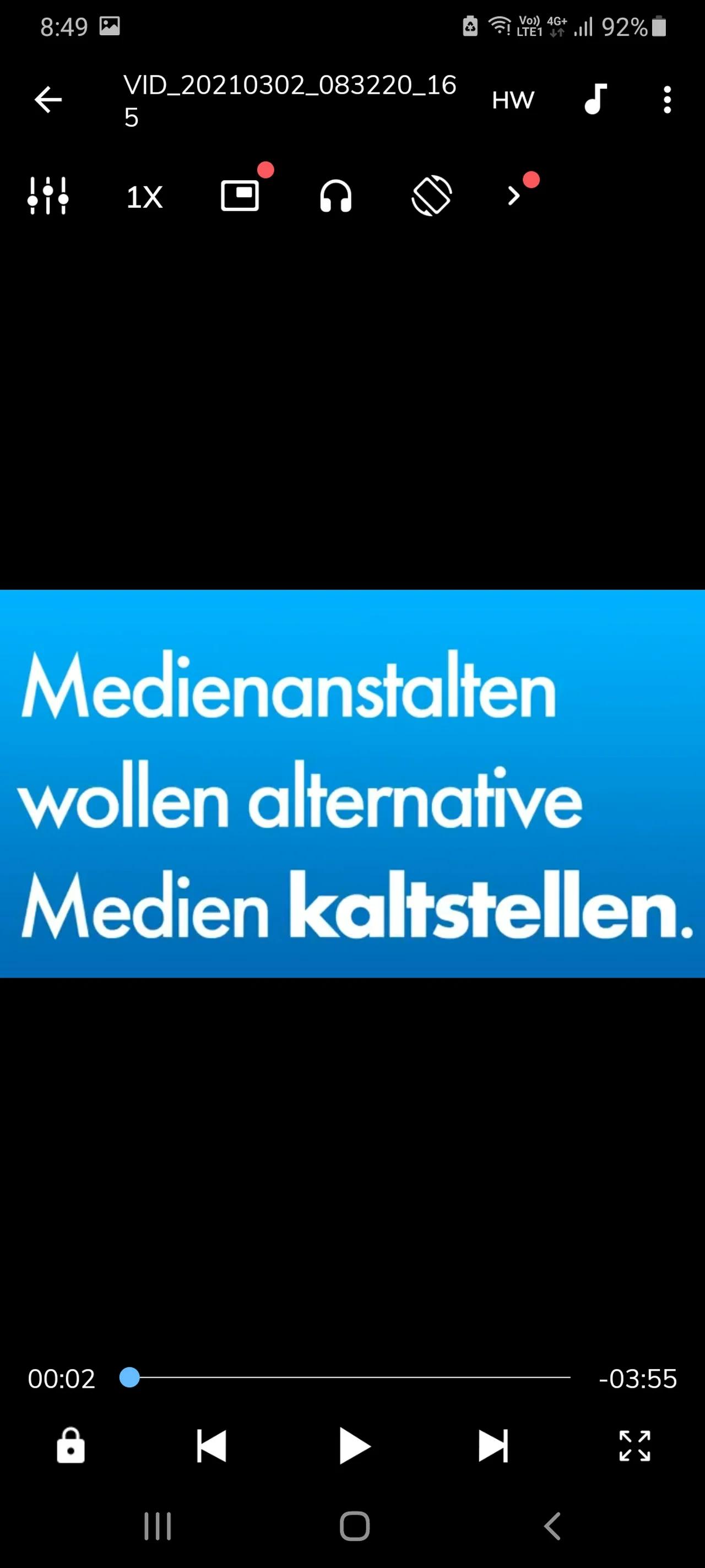 Das Ende der freien Medien (Deutsch)
