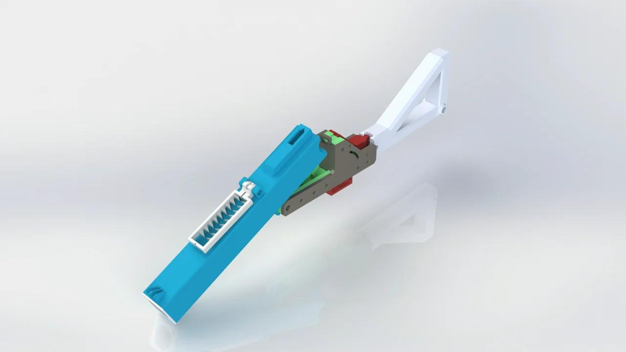 SB-37H, (Stainless)Steel receiver, Break-open action, 37mm launcher ...