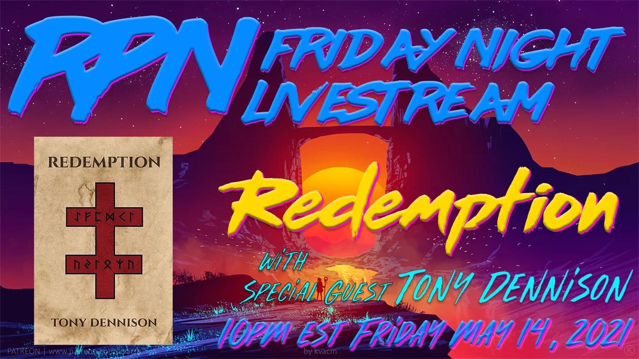 Author Tony Dennison on Friday Night Livestream