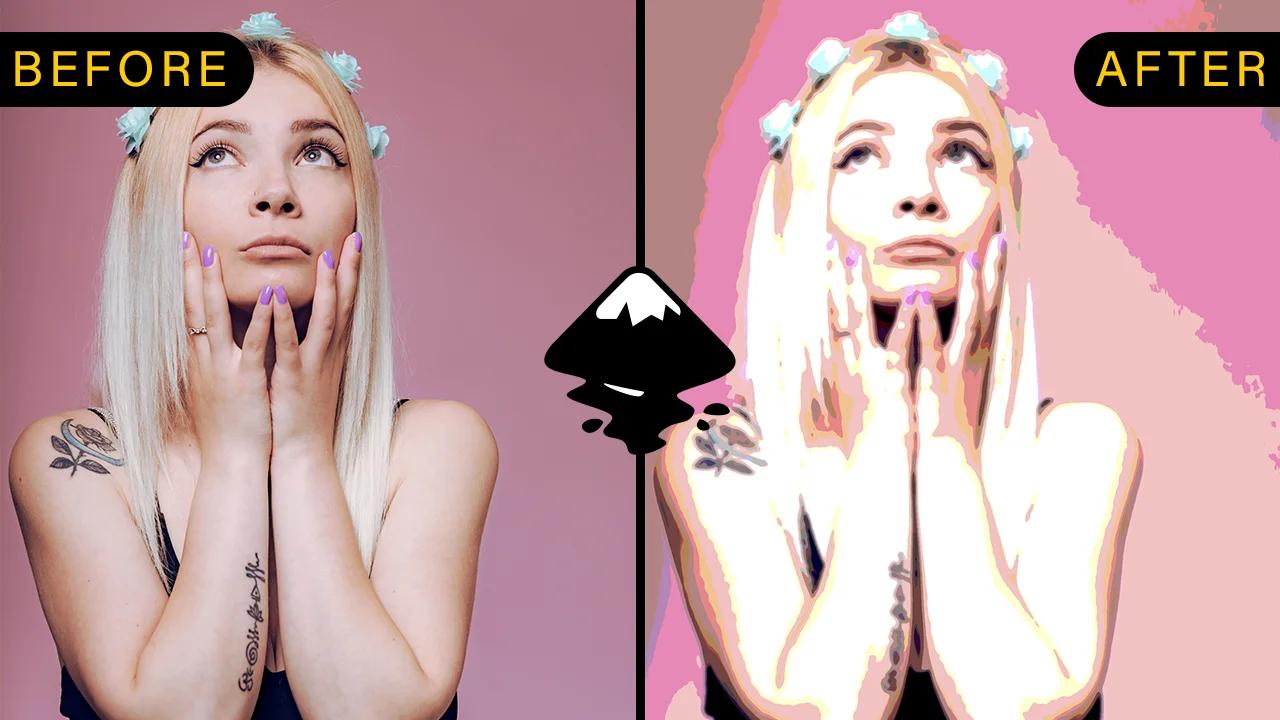 Create a Posterization Effect in Inkscape