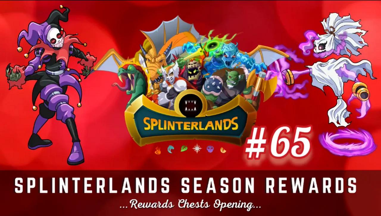 Less Reward Chests... - Splinterlands Season Rewards Opening #65
