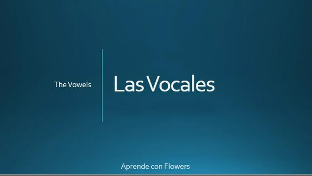 Vowels in Spanish