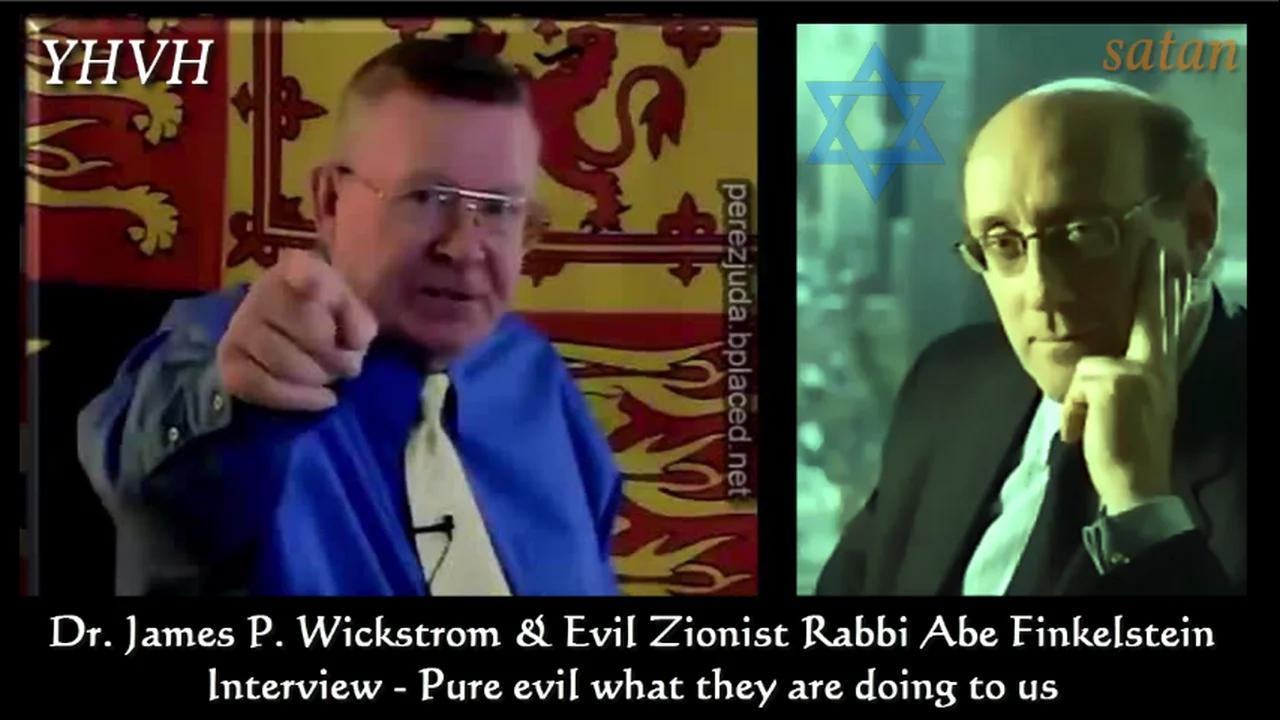 Interview with Rabbi Abe Finkelstein about Jewish control of the world