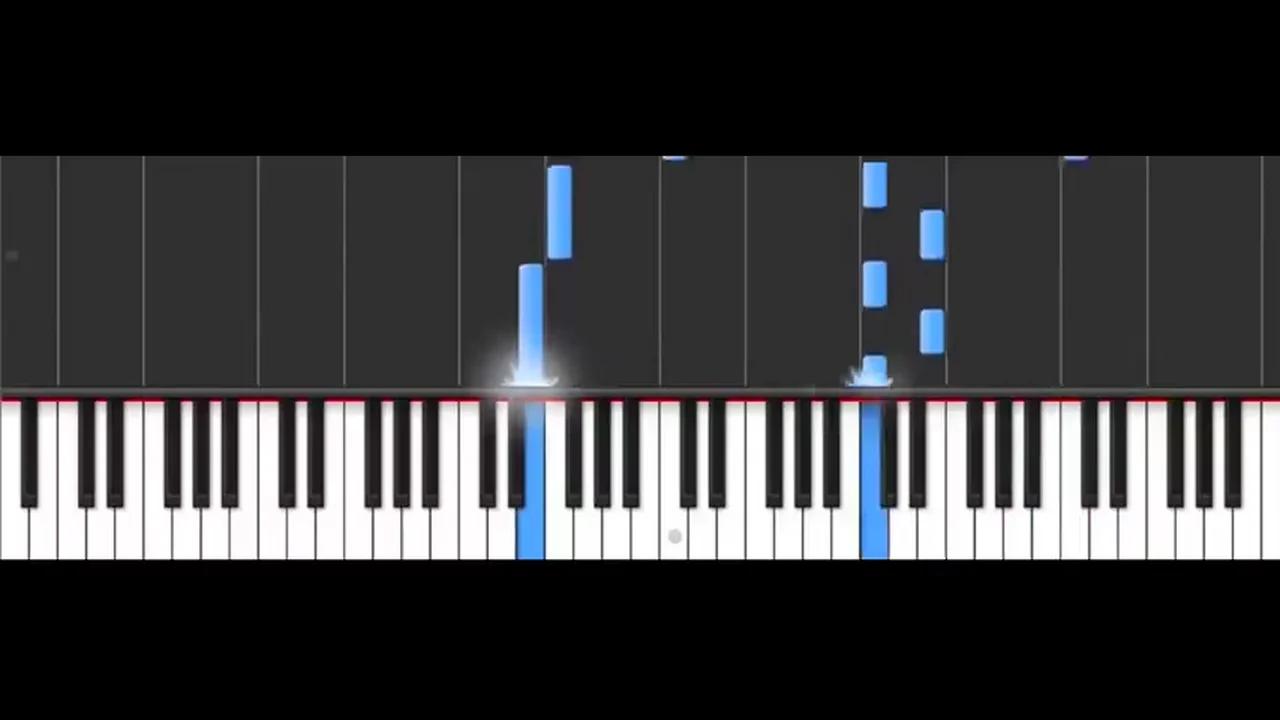 Angel Sanctuary - Kira's Theme Piano Tutorial Synthesia