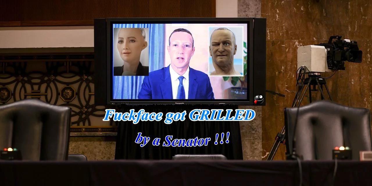 Android 🤖 'SugaBerg' gets grilled by Senator Josh Howley 🤓