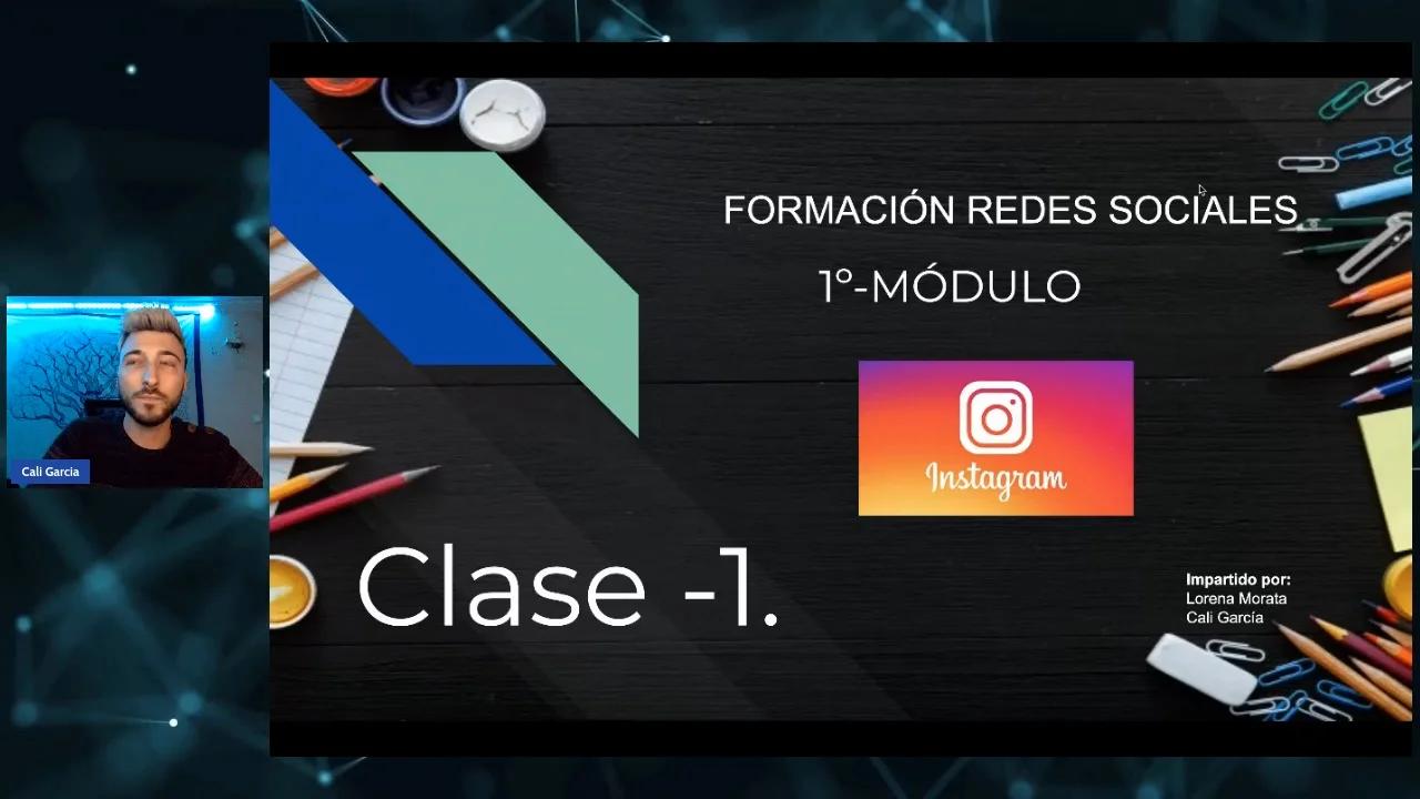 Instagram Cómo Crecer Eficazmente Formación Redes Clase 1