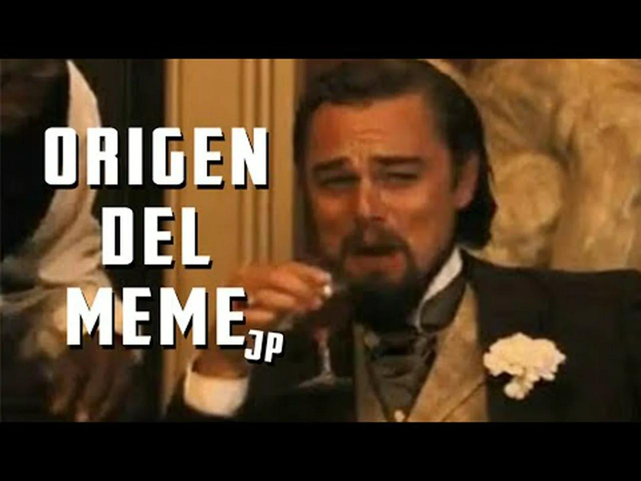 Leonardo DiCaprio Riendo-Origen del meme