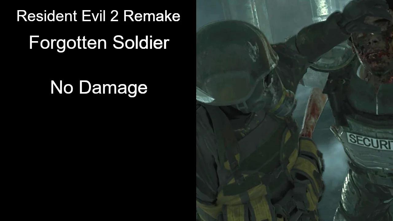 Resident Evil 2 Remake - Forgotten Soldier No Damage