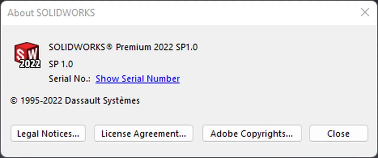 SolidWorks Premium 2022