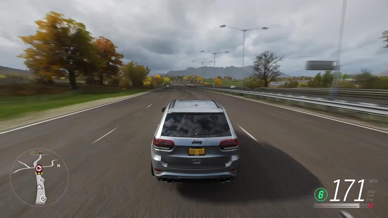 Forza Horizon 4 - 1000HP+ Jeep Cherokee Trackhawk Test Drive Gameplay 1080P