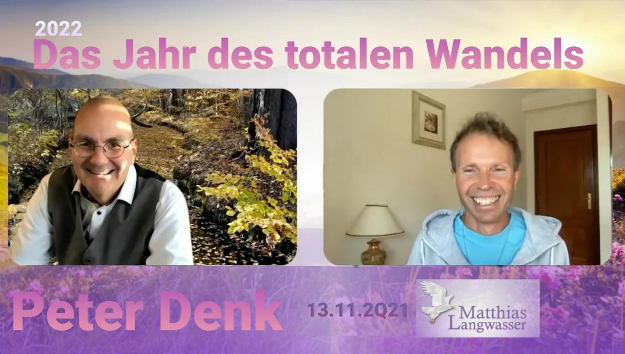 Peter Denk zu Gast bei Matthias Langwasser - 2022‌ - das‌ ‌Jahr‌ ‌des‌ ‌totalen‌ ‌Wandels‌ - 13. ...