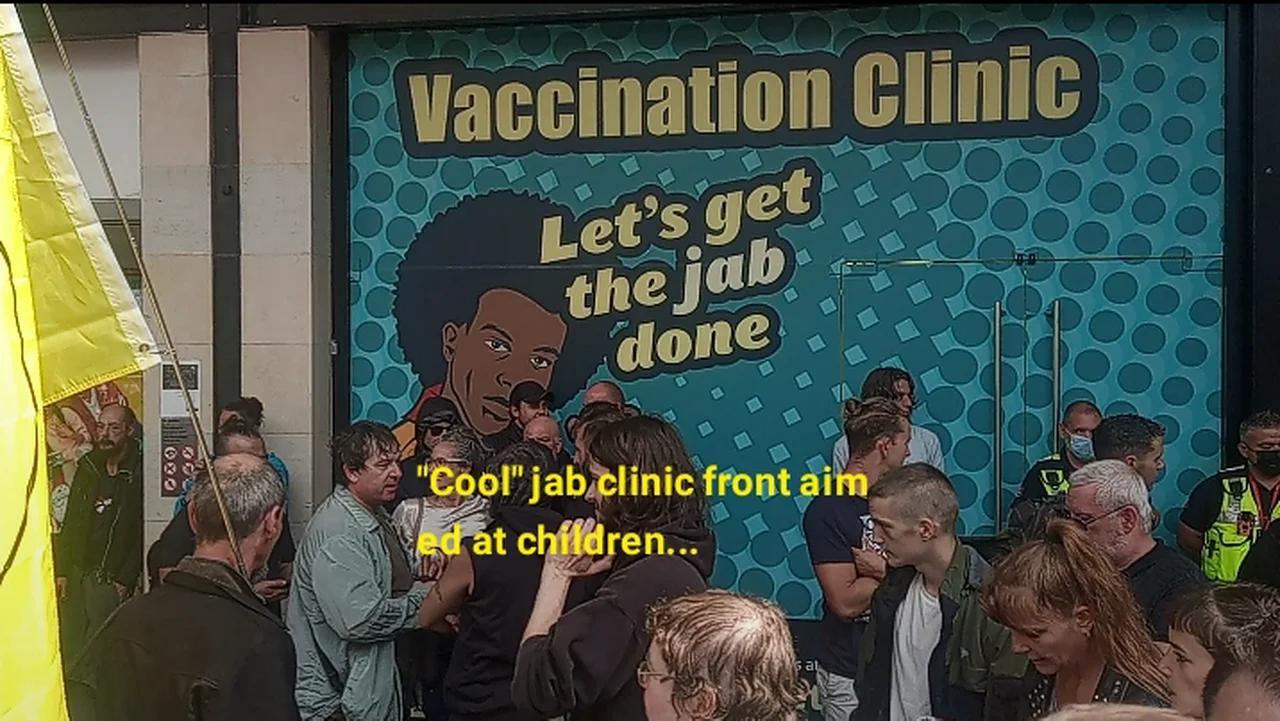 Jab clinic aimed for children. WHY? (+ Jam For Freedom at Bath)