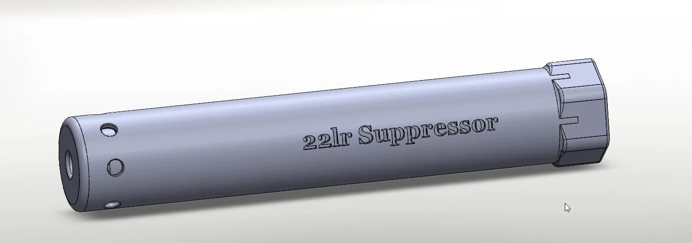 StackA an Attempt at a 22lr Flowthrough Suppressor