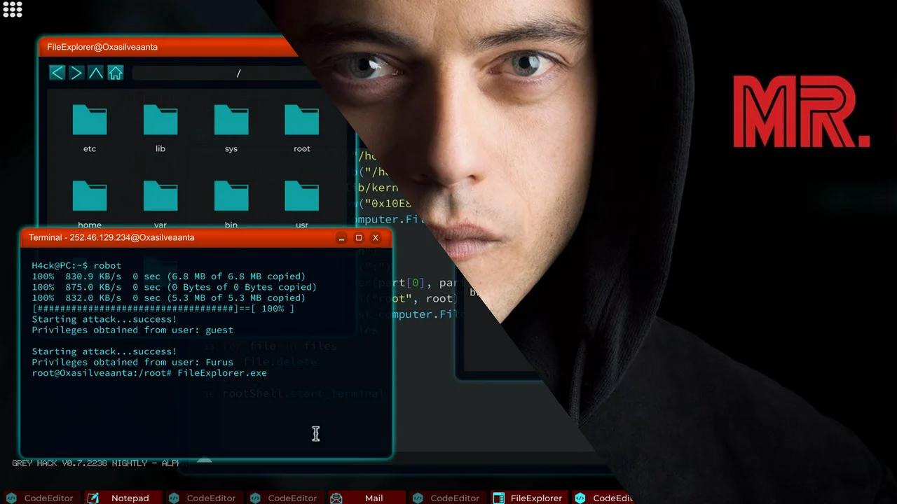 Recreating Mr Robot S Fbi Hack Recreating Hacks 4 Grey Hack