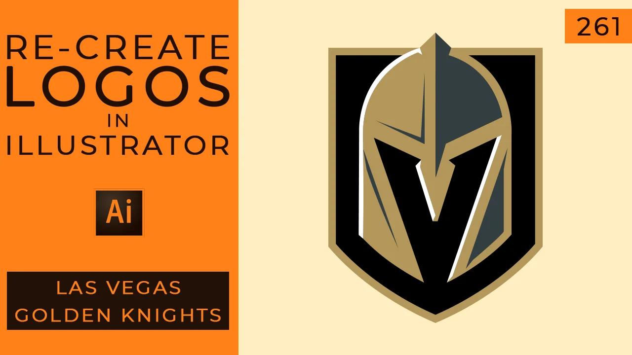 Re-create the Las Vegas Golden Knights logo with the Pen Tool in Adobe ...