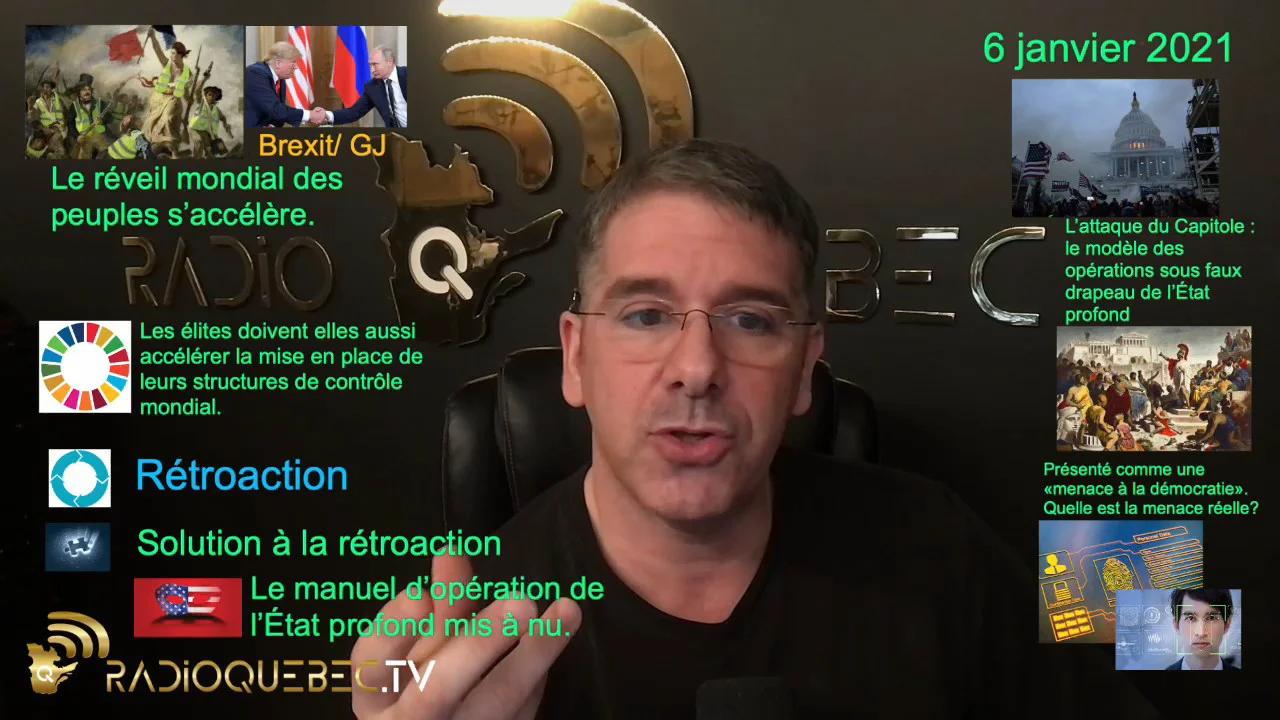 Alexis Cossette Nous Parle du Manuel d'Operation de L'état Profond