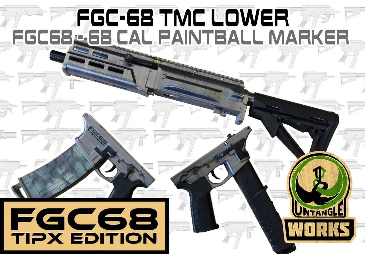 FGC68 tipx edition: tippmann TMC lower for the "fgc9" magfed paintball ...