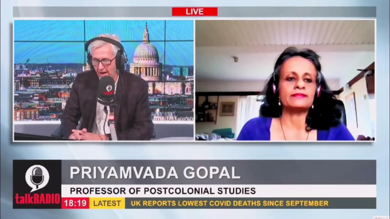 Professor Priyamvada Gopal- The British Monarchy is White Supremacy