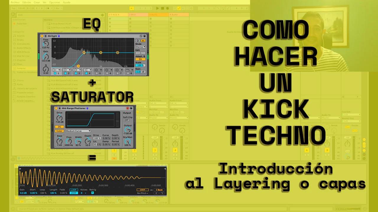 Como hacer un Kick Techno (Introducción al Layering o Capas)