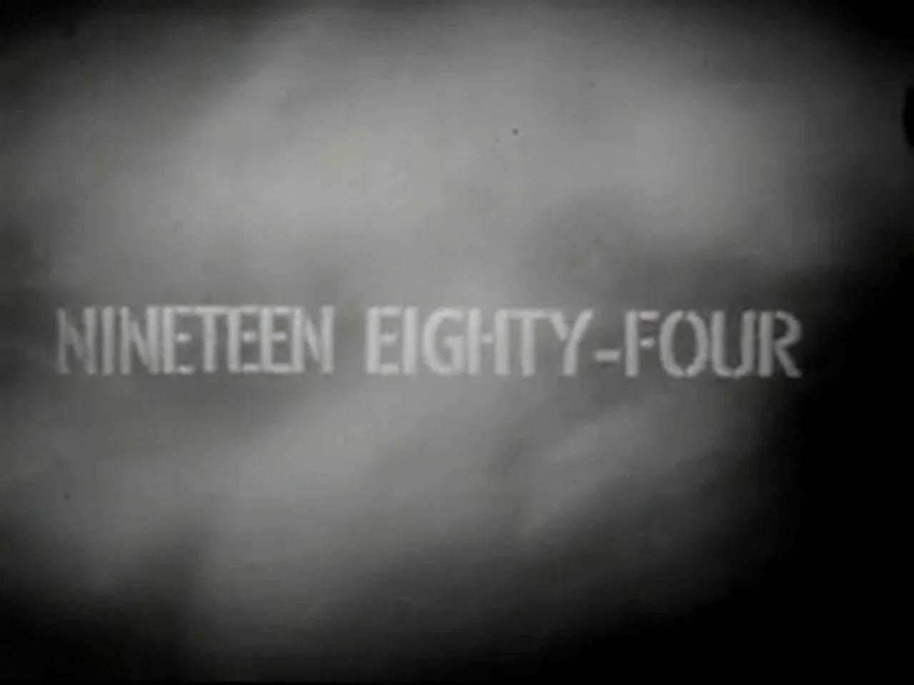 1984 BBC 1954 With Peter Cushing