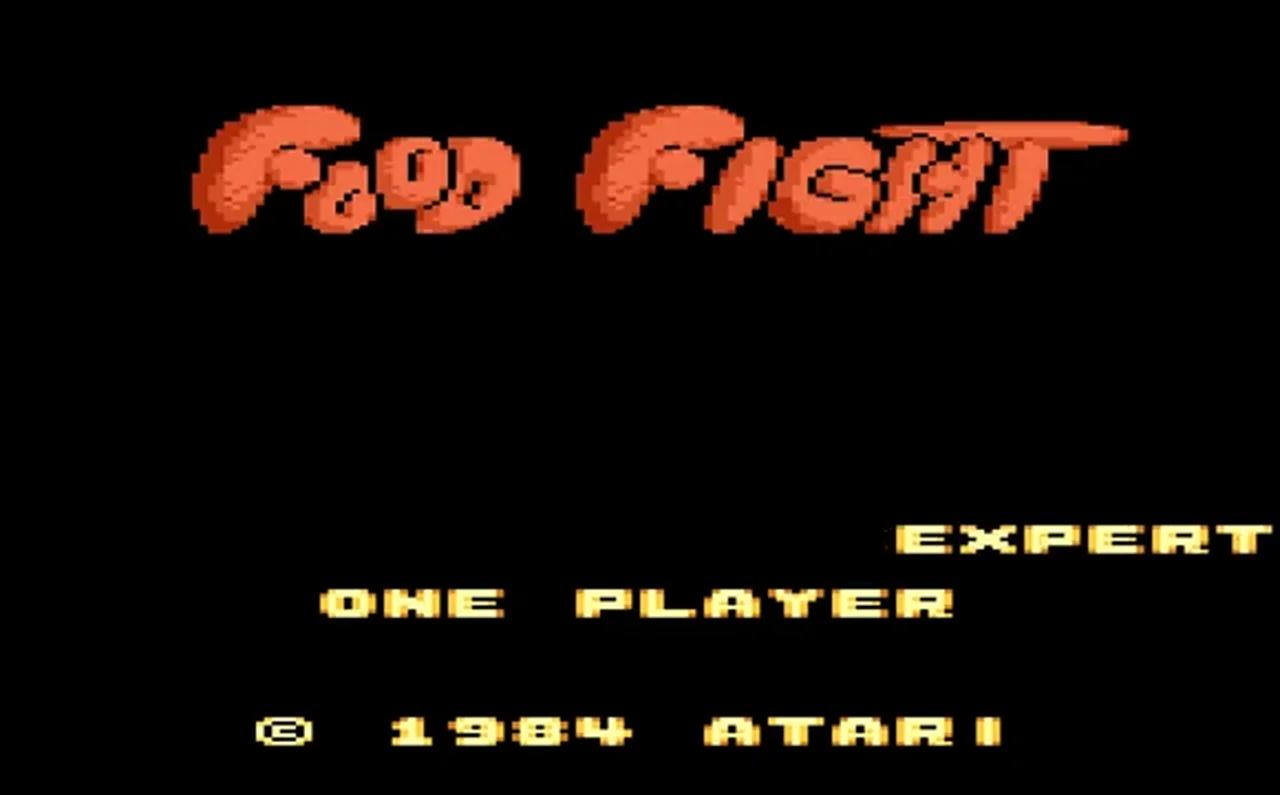 Food Fight (Atari 7800) | Video Game Walkthrough