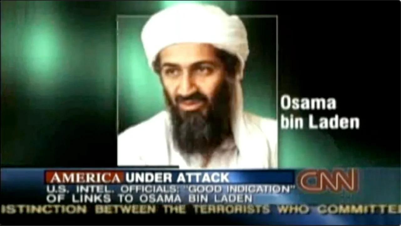 11 Sep 2001: CNN News Caption @ 10:50 PM
