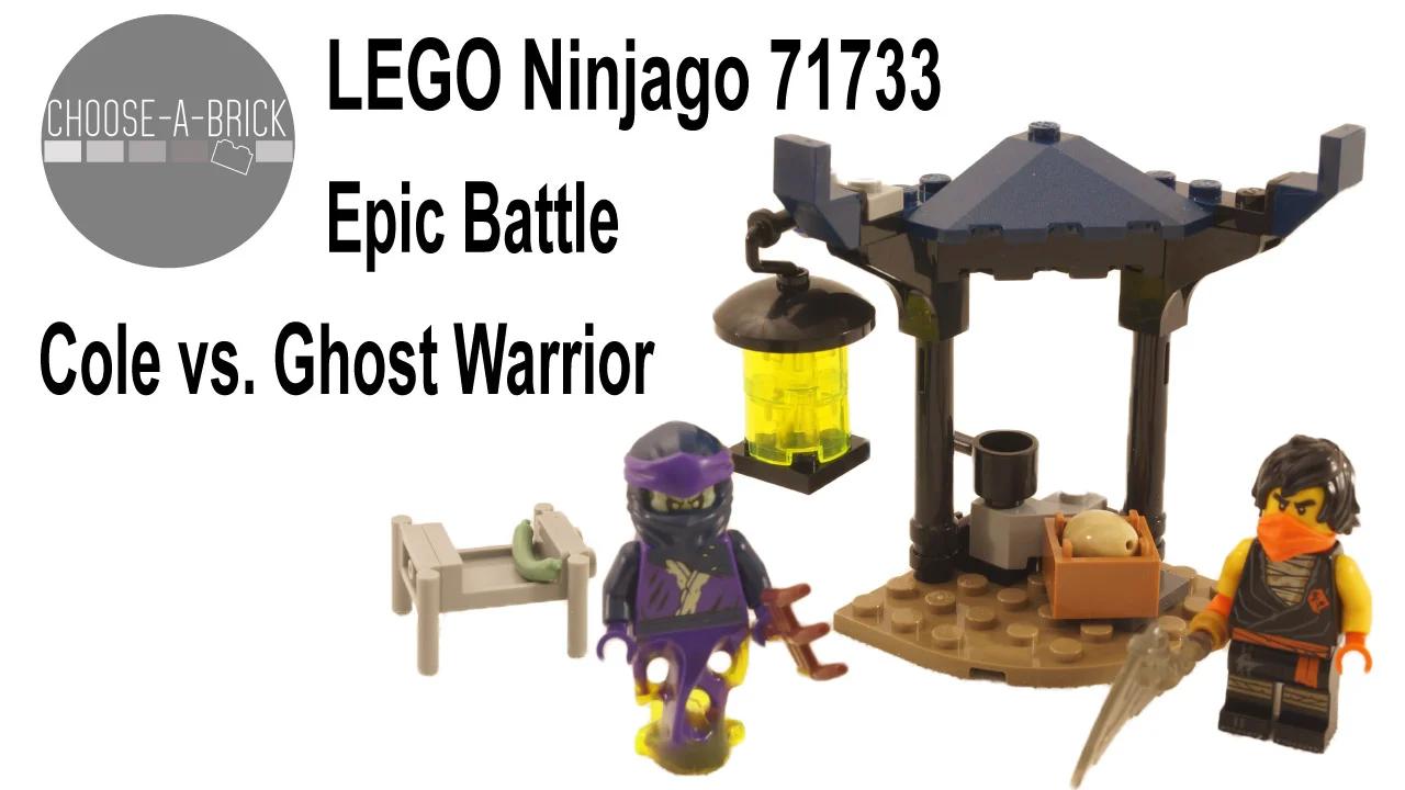 LEGO 71733 Epic Battle Cole vs. Ghost Warrior - LEGO Ninjago 2021
