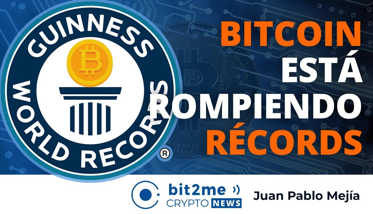 🏆 BITCOIN está rompiendo RÉCORDS - Bit2Me Crypto News