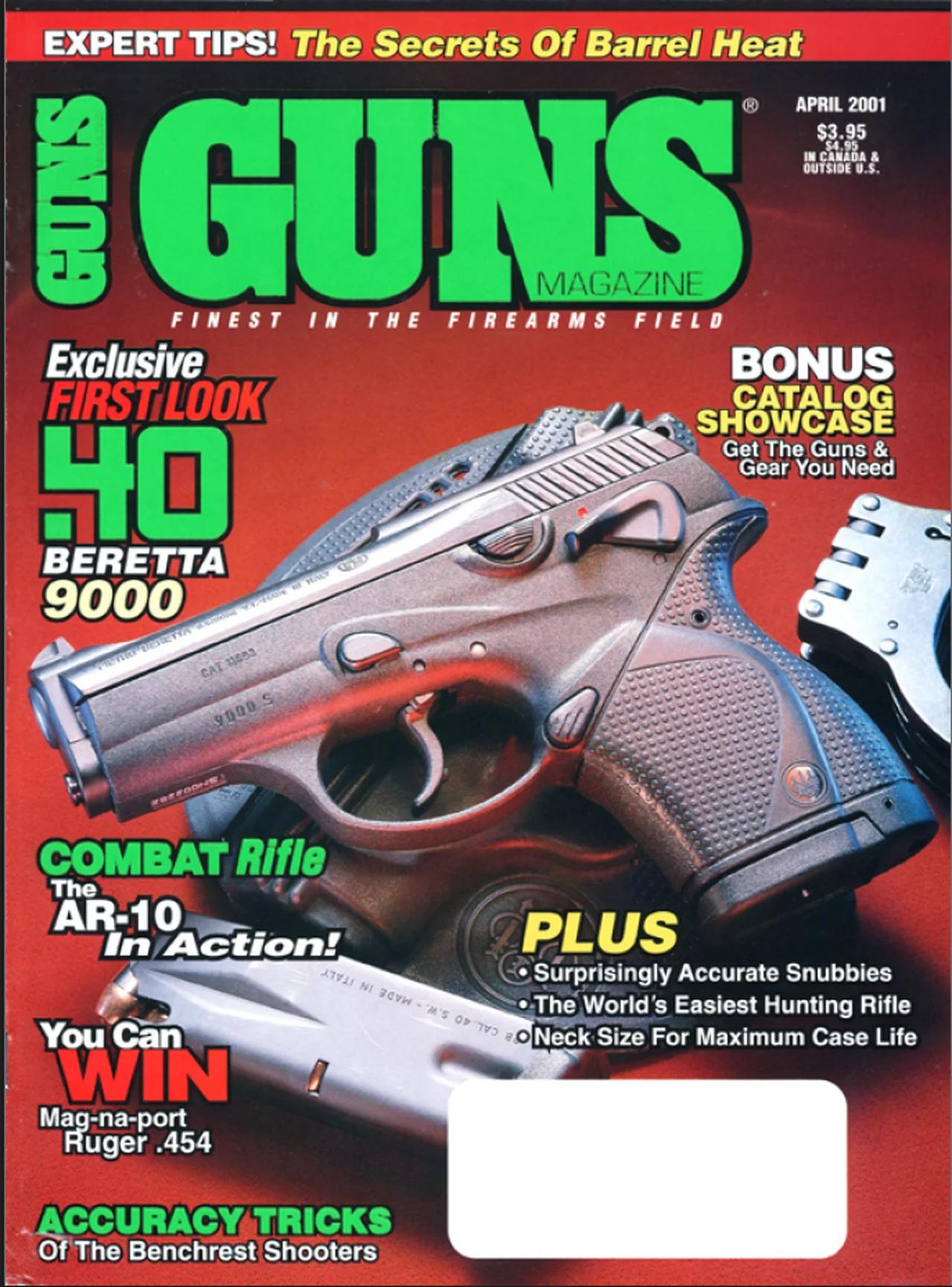 GUNS Magazine April 2001