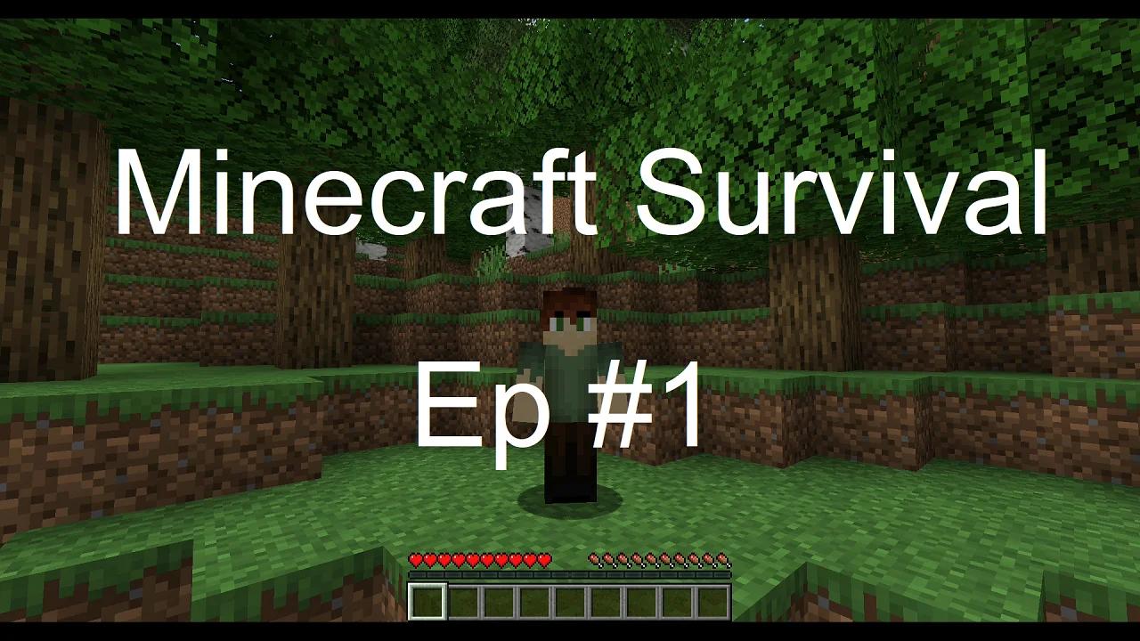 Minecraft: Minecraft Survival Ep 1
