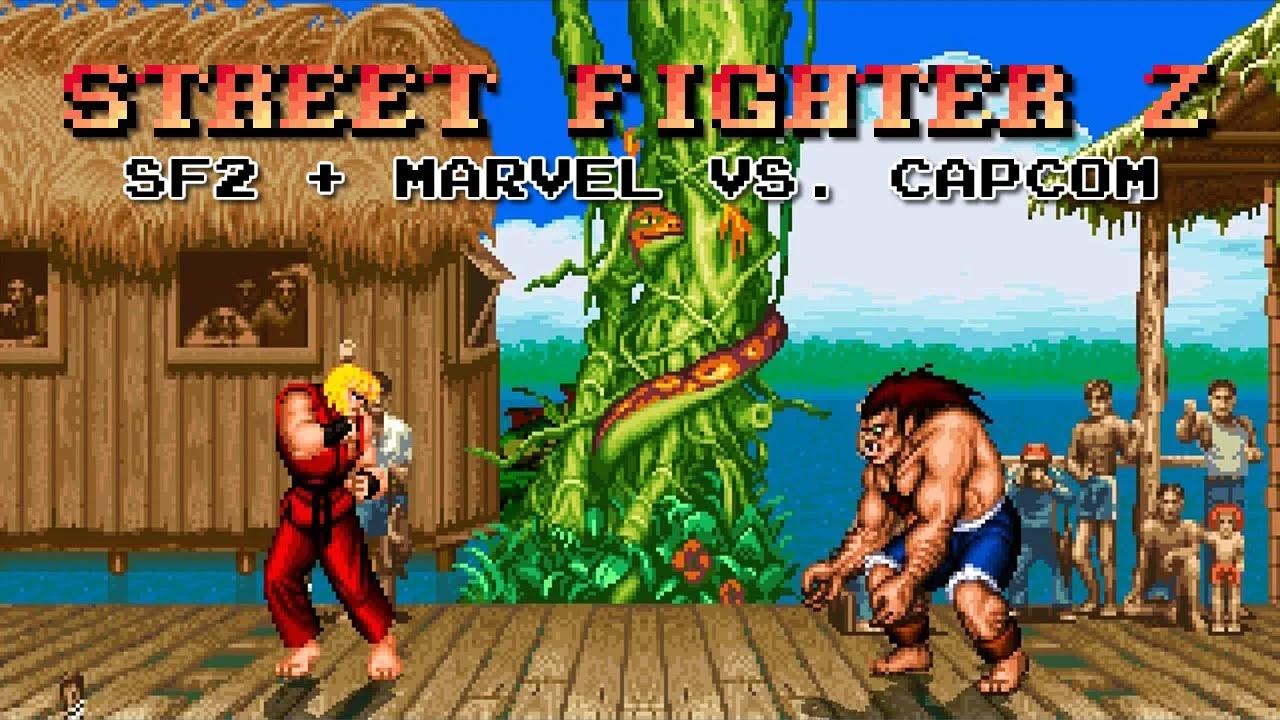 Street Fighter Z: fangame que combina Street Fighter II com o sistema ...