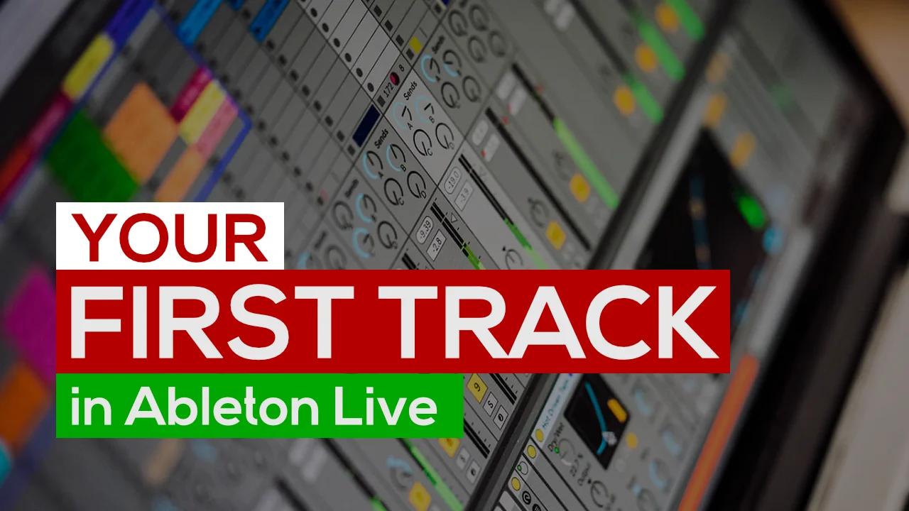 How to make your first track in Ableton Live - Ableton TUTORIAL - Looping music