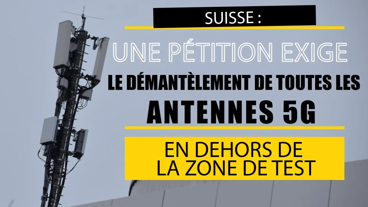Suisse : une pétition exige le démantèlement de toutes les antennes 5G ...