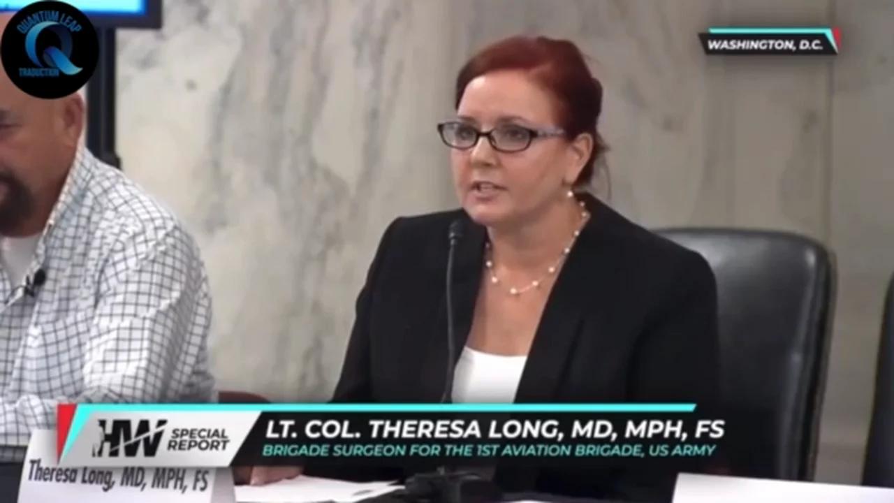 Lieutenant Colonel Theresa Long Alerte Sur La Vaccination