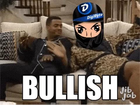 DigiByte Bullish (Eljaboom Memes)