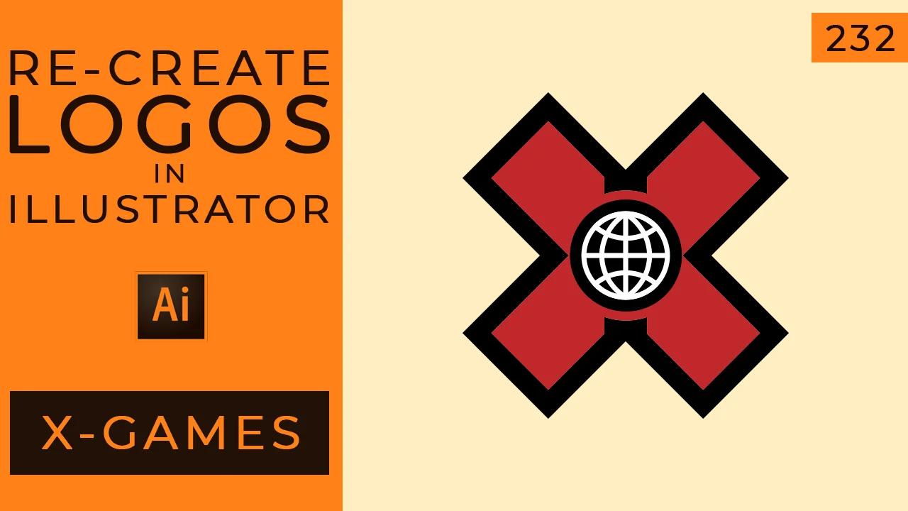 Re-create the X-Games logo in Adobe Illustrator
