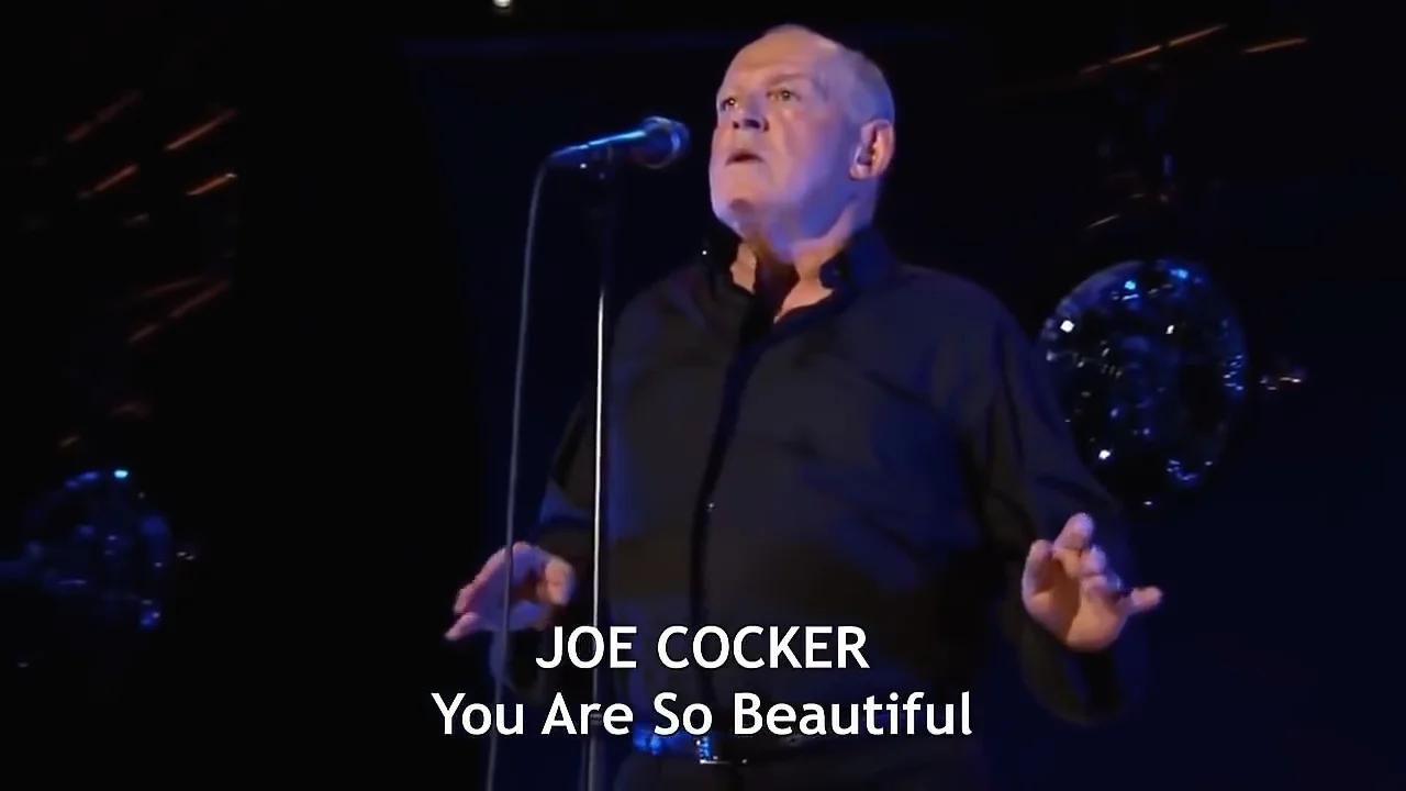 Joe Cocker - You Are So Beautiful (live)