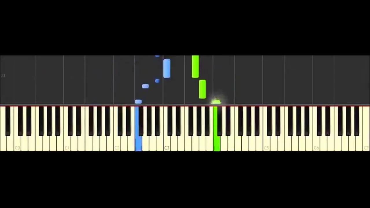 Geometry Dash - Time Machine Piano Tutorial Synthesia