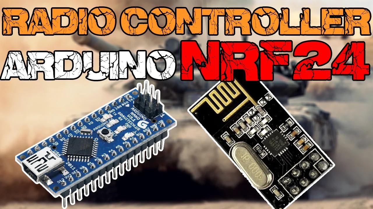 3D Tiger 1 Radio controller arduino NRF24