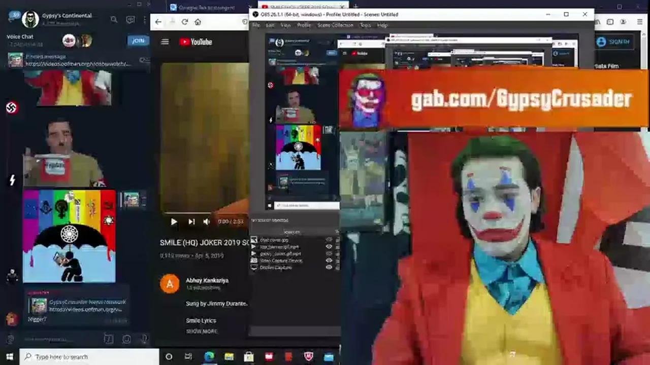 Gypsy Crusuader Paul Miller the Joker full stream 3 - 1 - 21