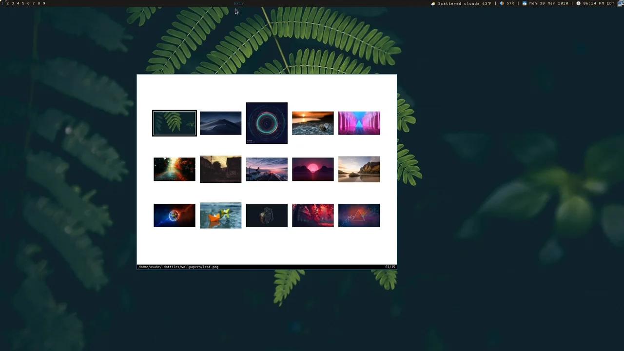 Linux - Wallpapers and Screen Locking