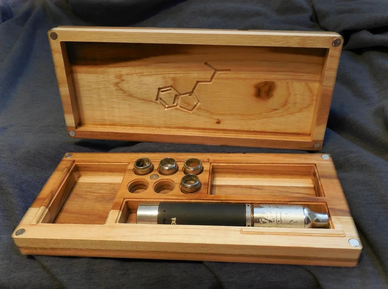 Carving a Vape Case for the Yocan Evolve Plus Dab Pen - Featuring ...