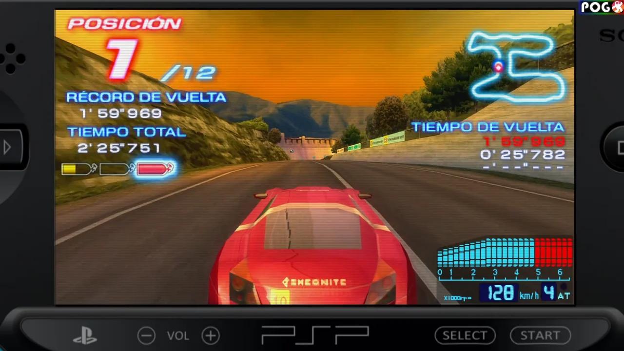 Ridge Racer - PSP/HD 60FPS - Gameplay