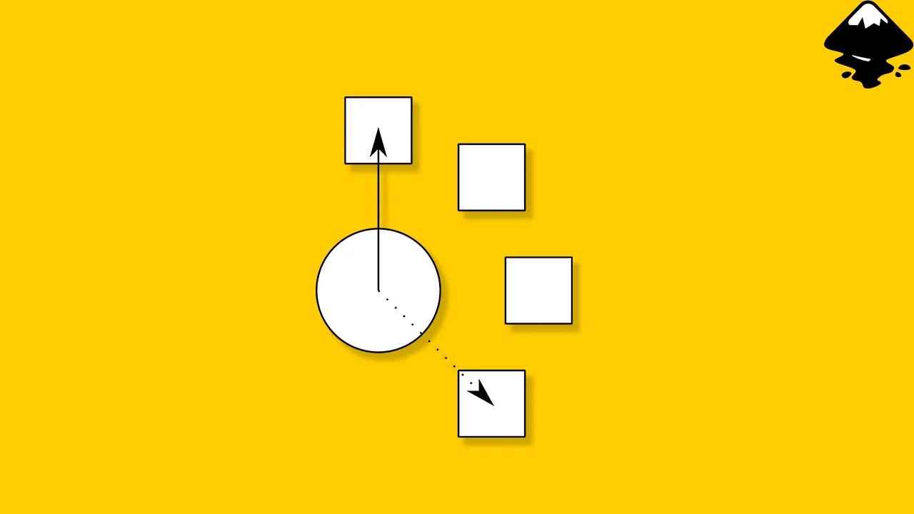 How to rotate objects in Inkscape