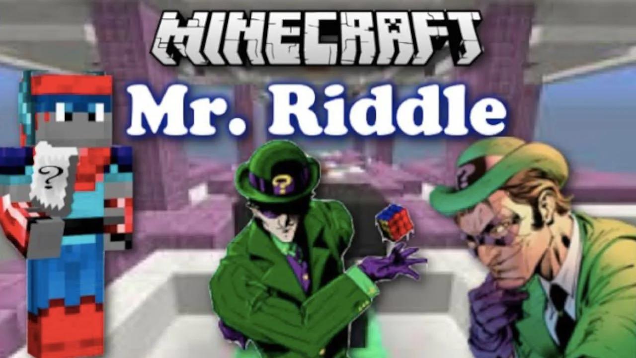 Minecraft Custom Map: Mr Riddle