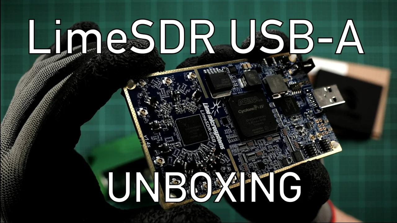 LimeSDR Unboxing