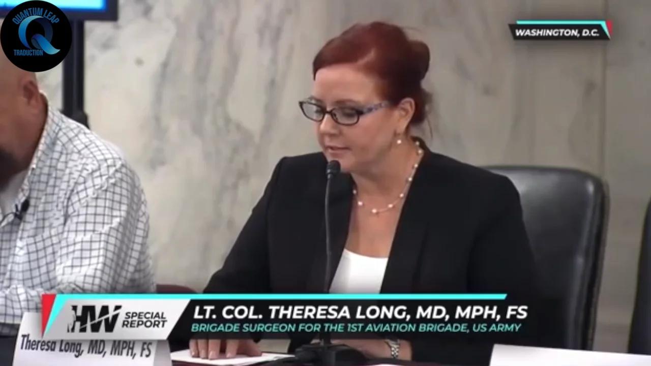 Le Lieutenant Colonel Theresa Long Alerte Sur La Vaccination Contre Le