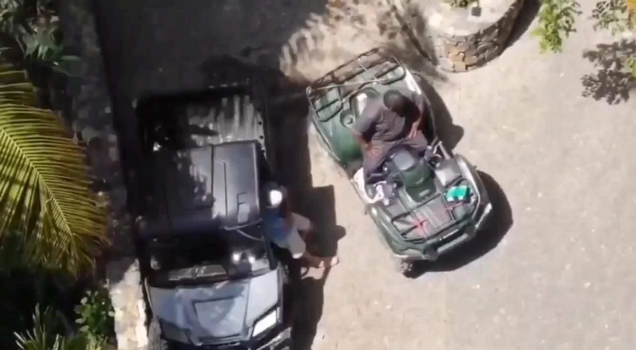 Epstein caught alive on digitally enhanced drone footage over the St ...